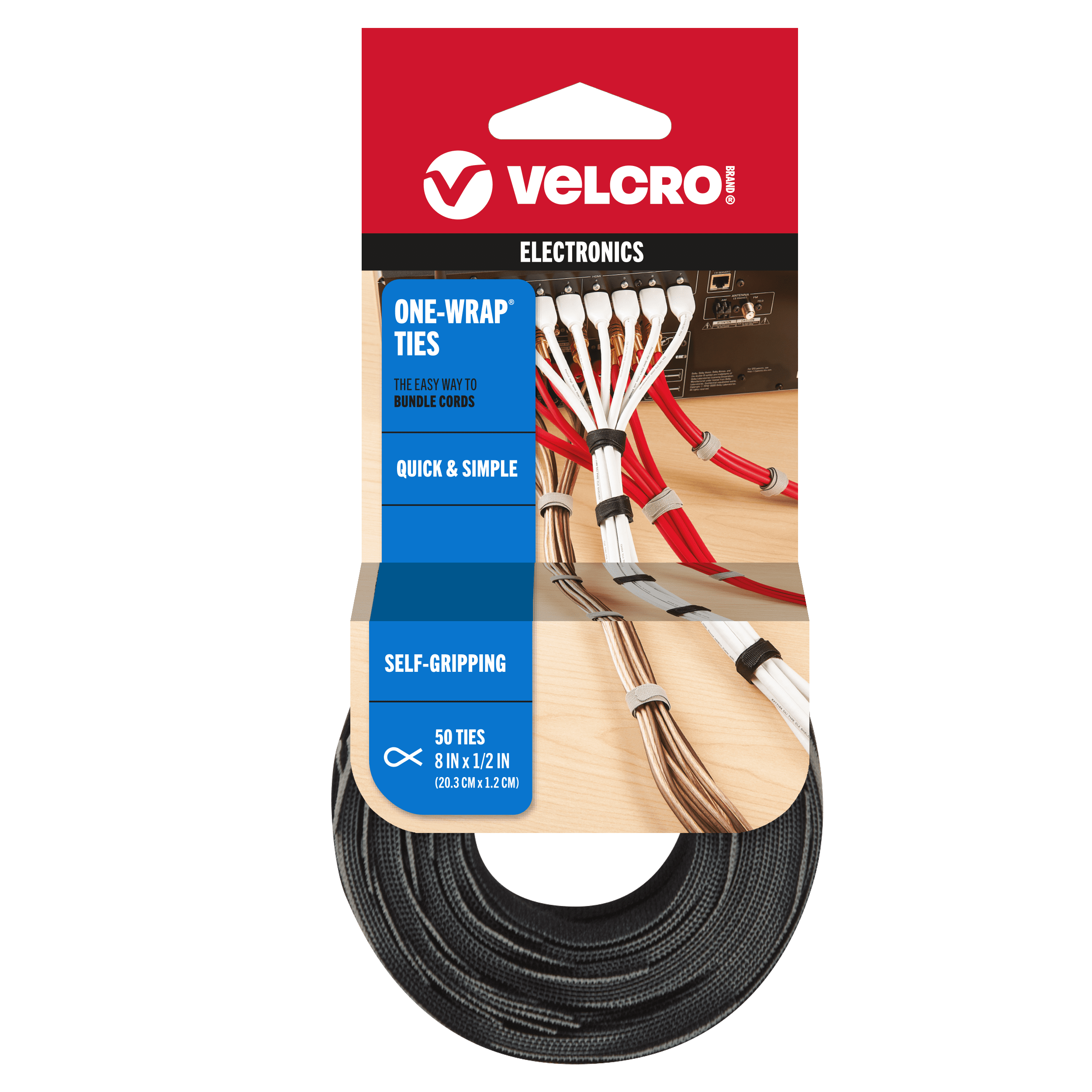 VELCRO Brand ONE WRAP Ties